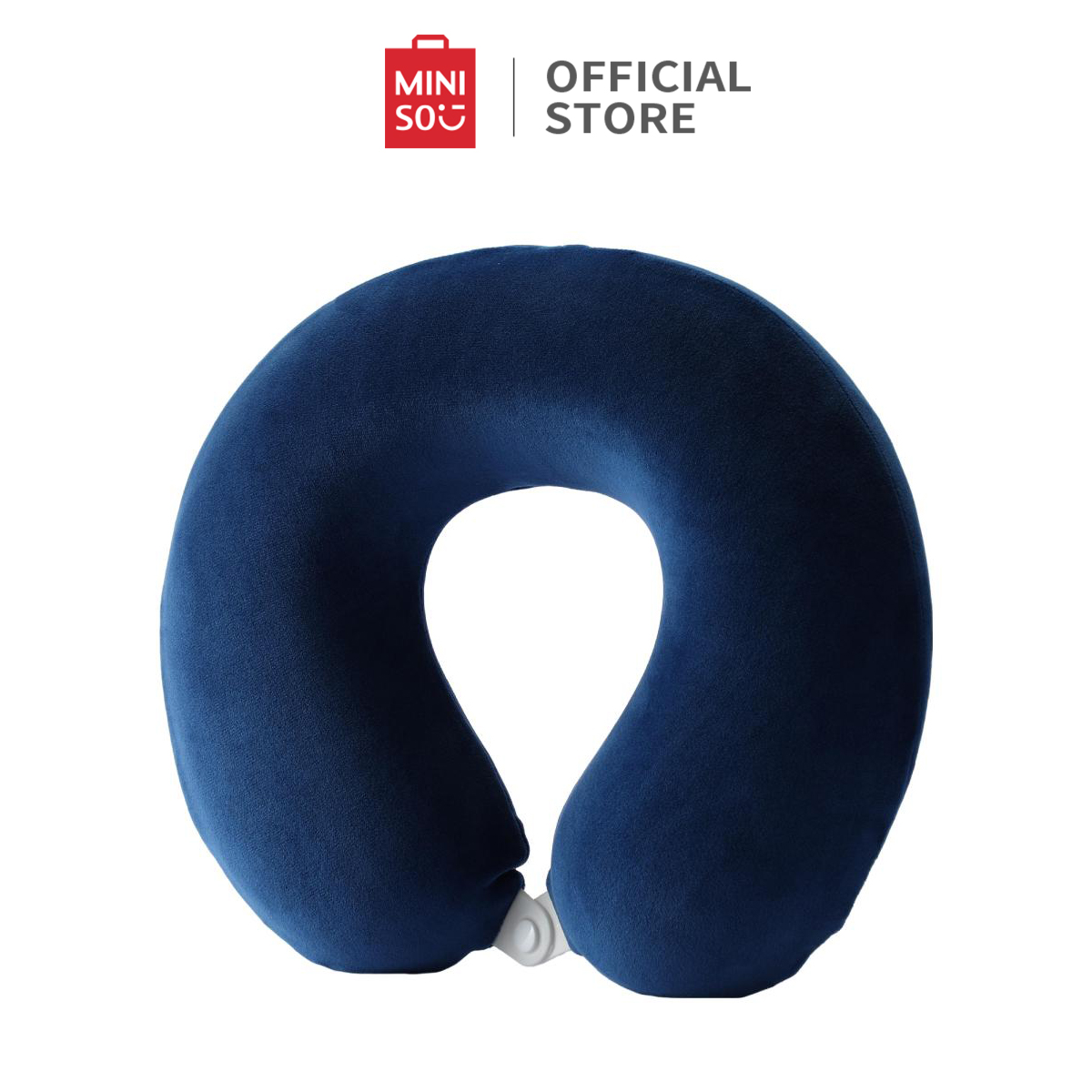 Jual Miniso X Solid Color Bantal Leher Travel Lipat Neck Pillow Memory ...