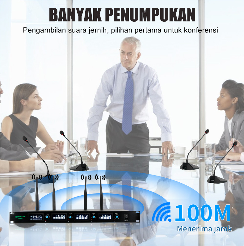 Jual RAYHAYES Mikrofon Nirkabel Mikrofon Konferensi Gooseneck Desktop Pidato Untuk Konferensi ...