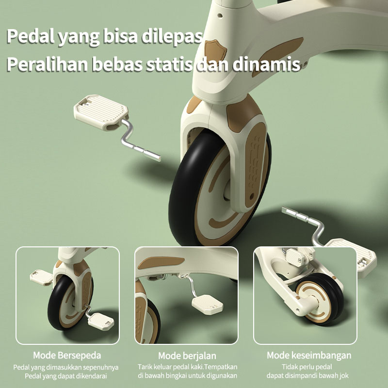 Jual Mmflight Sepeda Anak Roda 3 Sepeda Roda Tiga Tricycle Stroller ...