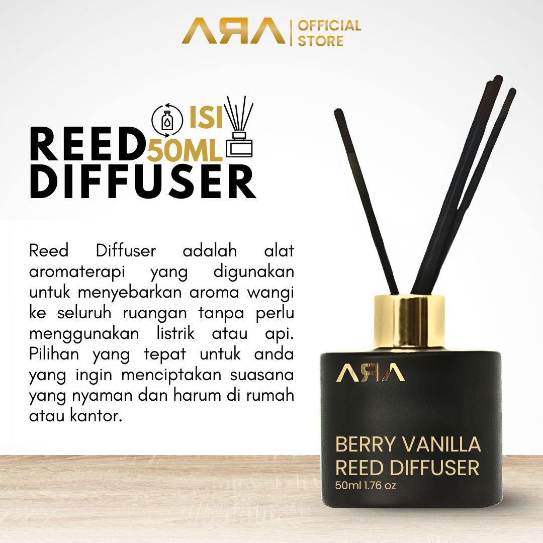 Jual Rumah Wangi ARA Reed Diffuser Pengharum Pewangi Ruangan Kamar ...