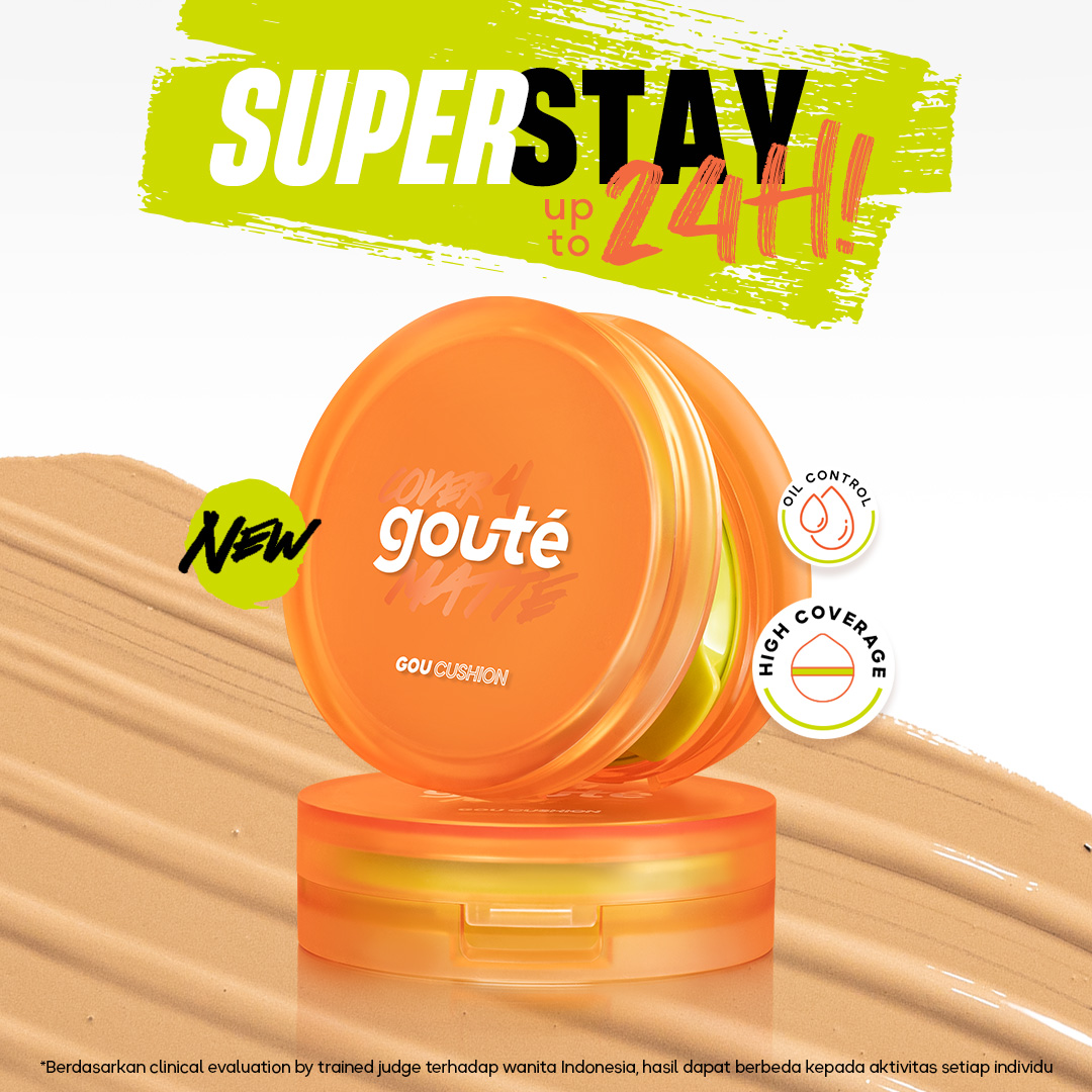 Jual Goute Cushion Cover 4 Matte - Anti Crack Super Stay 24H | Minim ...