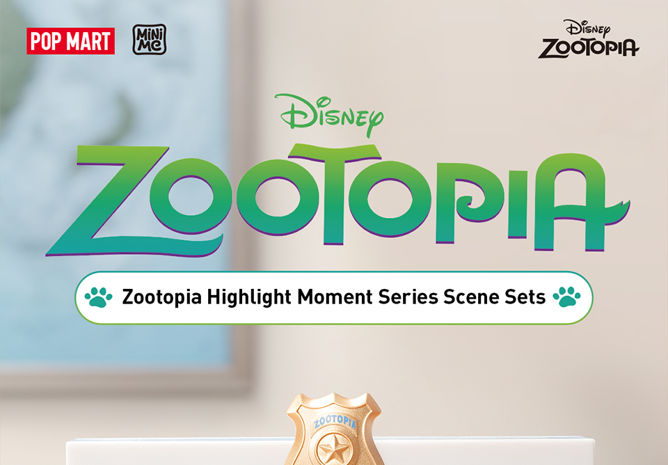 Jual POP MART x Disney Zootopia Highlight Moment Series Scene Sets ...