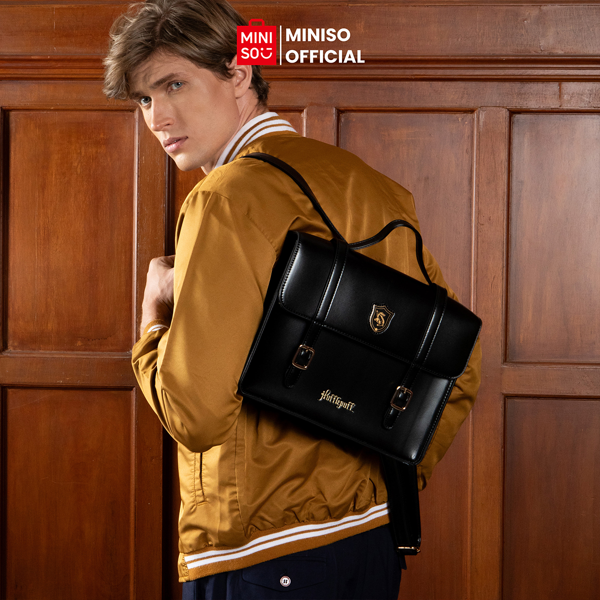 Jual Miniso x Harry Potter Backpack Ransel Preppy Style Ransel Dengan ...
