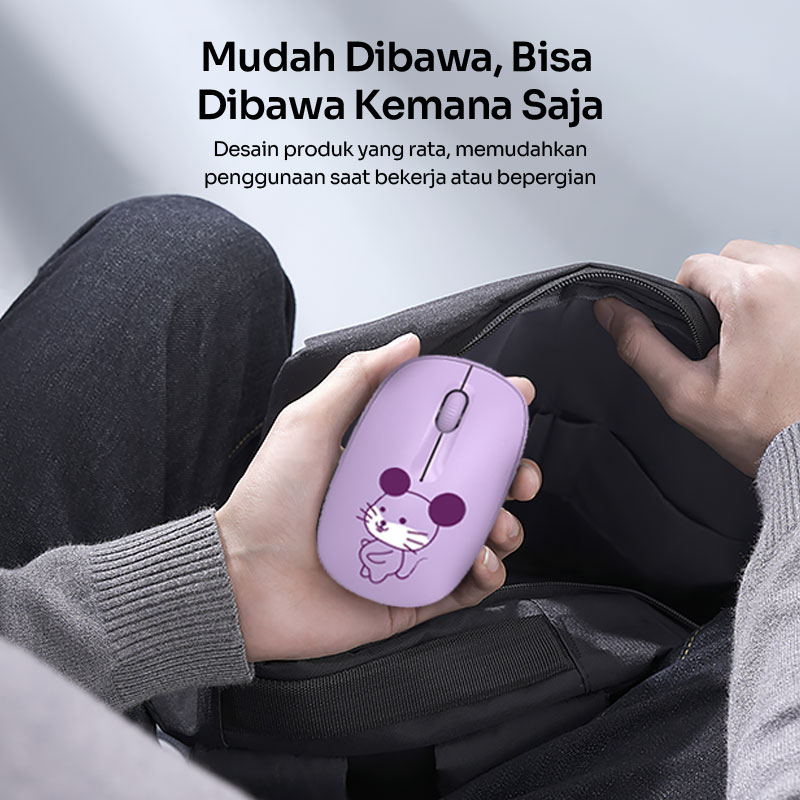 Jual ROBOT Mouse Laptop M260 Mini Bear Karakter Hewan Bear Tikus Lucu 2 ...