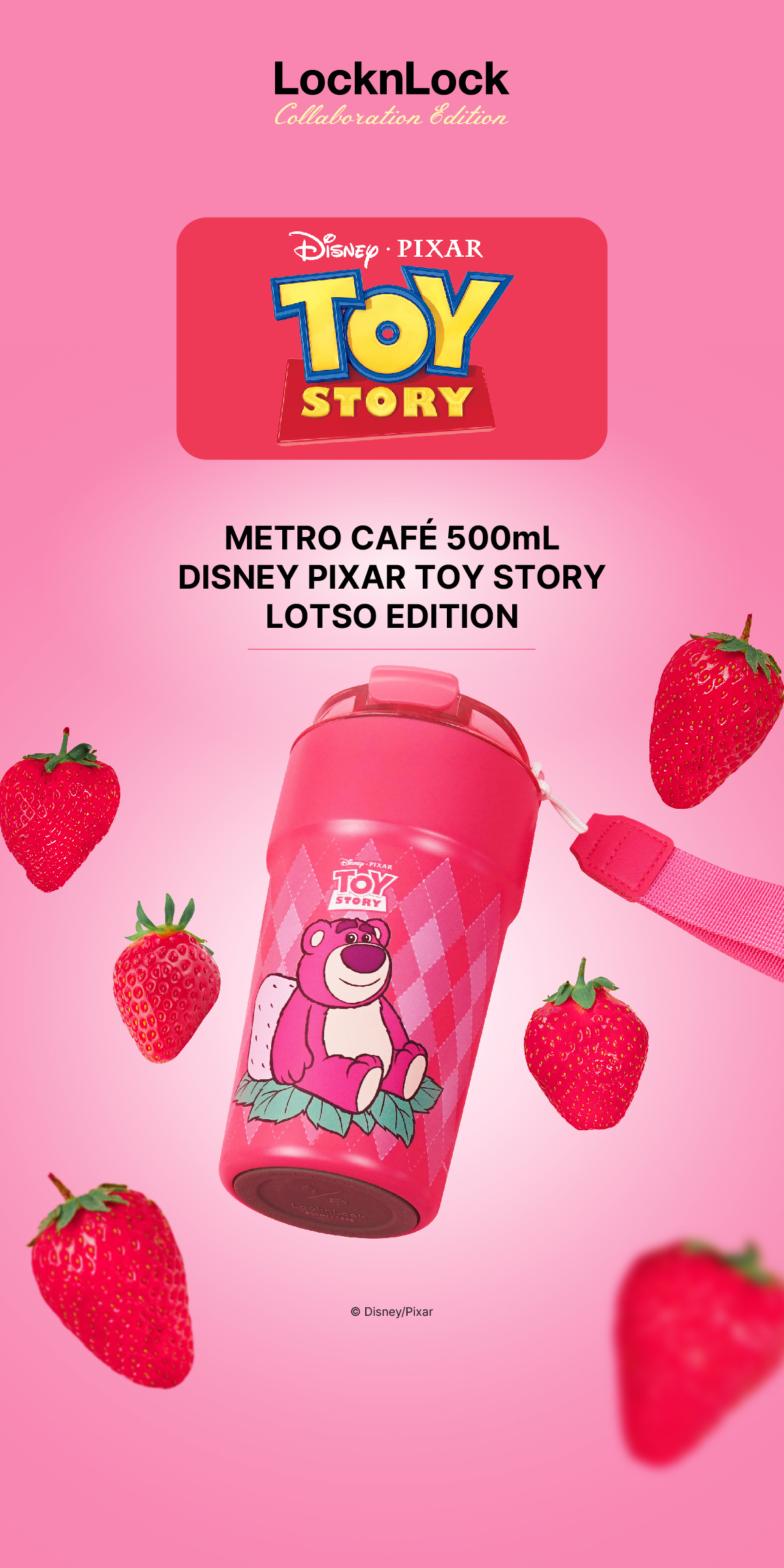 Jual LocknLock Exclusive Metro Cafe Tumbler - Disney Pixar Toy Story ...