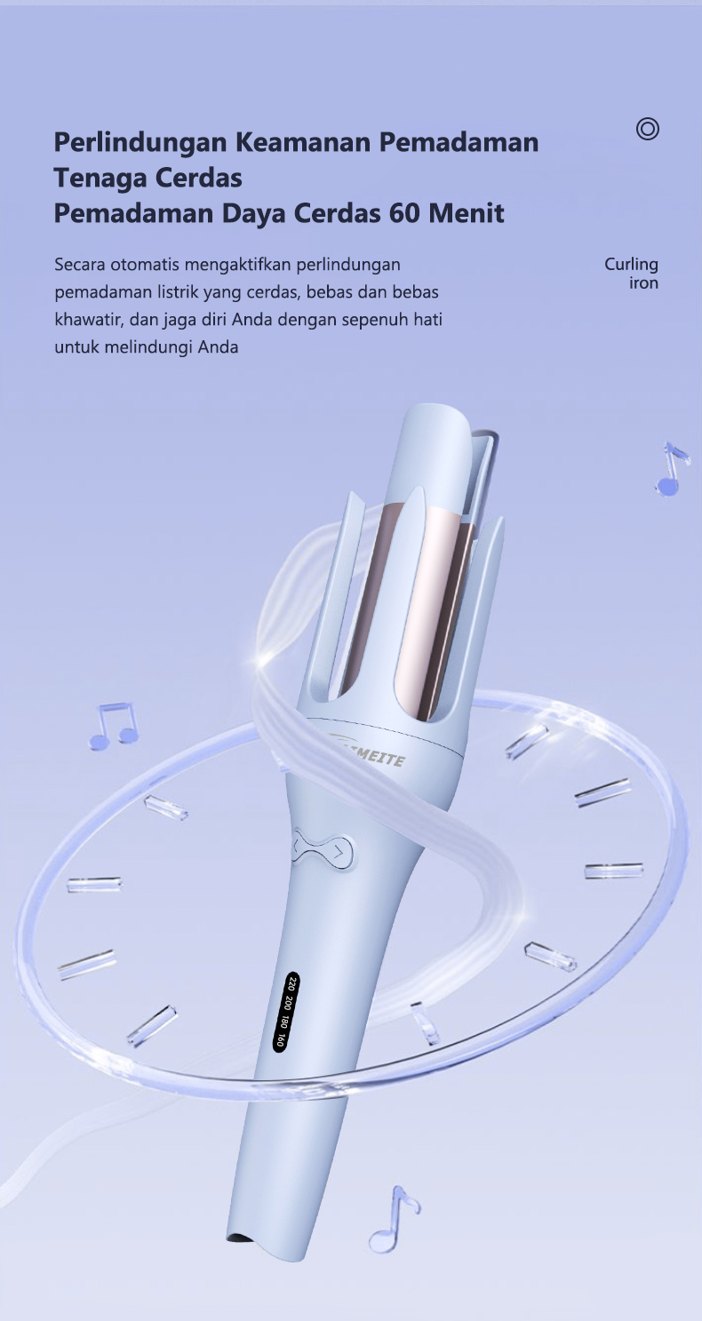 Jual MAIMEITE Catokan Curly Otomatis 32MM Ceramics Curly Rambut Alat Kriting Rambut Catokan ...