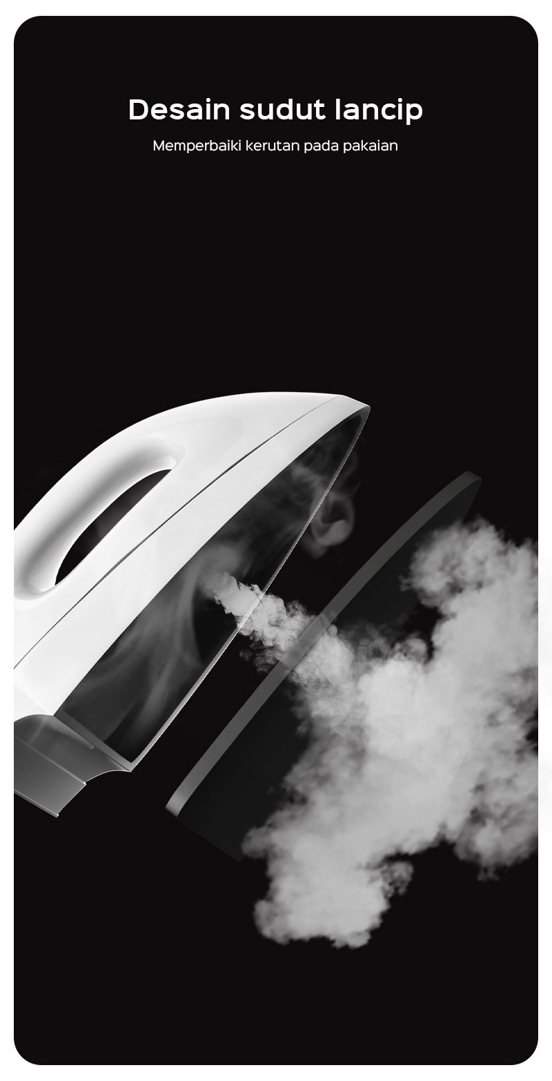 Jual HAN RIVER setrika mini setrika uap 300w strikaan baju panas suhu ...