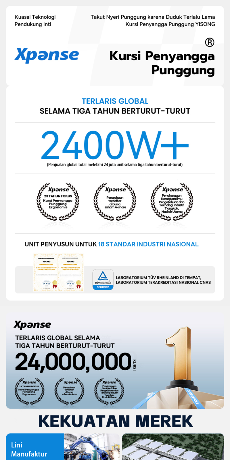 Jual Xpanse LS918 Kursi Ergonomis/Kursi Gaming/Kursi Kantor/Kursi Belajar Kerja [Uji Coba Gratis ...