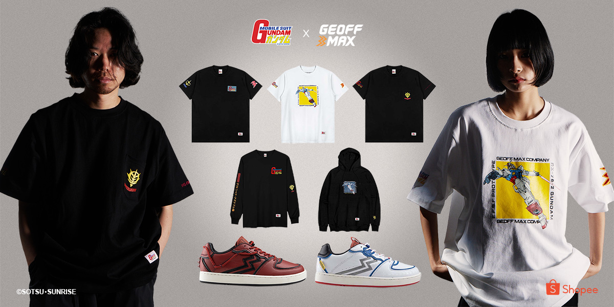 Jual Geoff Max X Gundam - Stance Zeon Red GD | Sepatu Pria Wanita ...