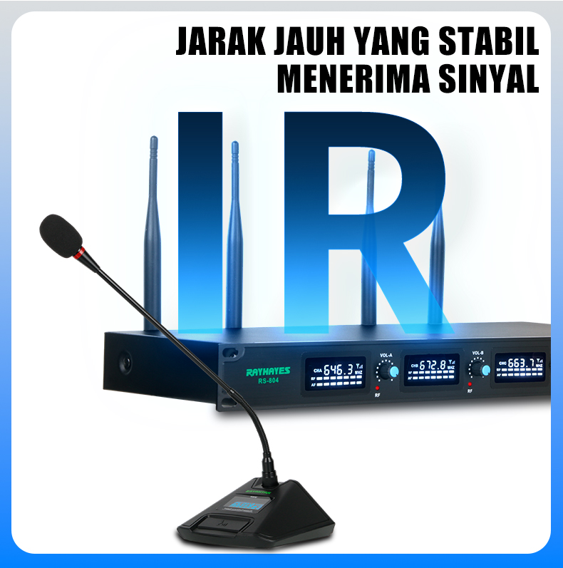 Jual RAYHAYES Mikrofon Nirkabel Mikrofon Konferensi Gooseneck Desktop Pidato Untuk Konferensi ...