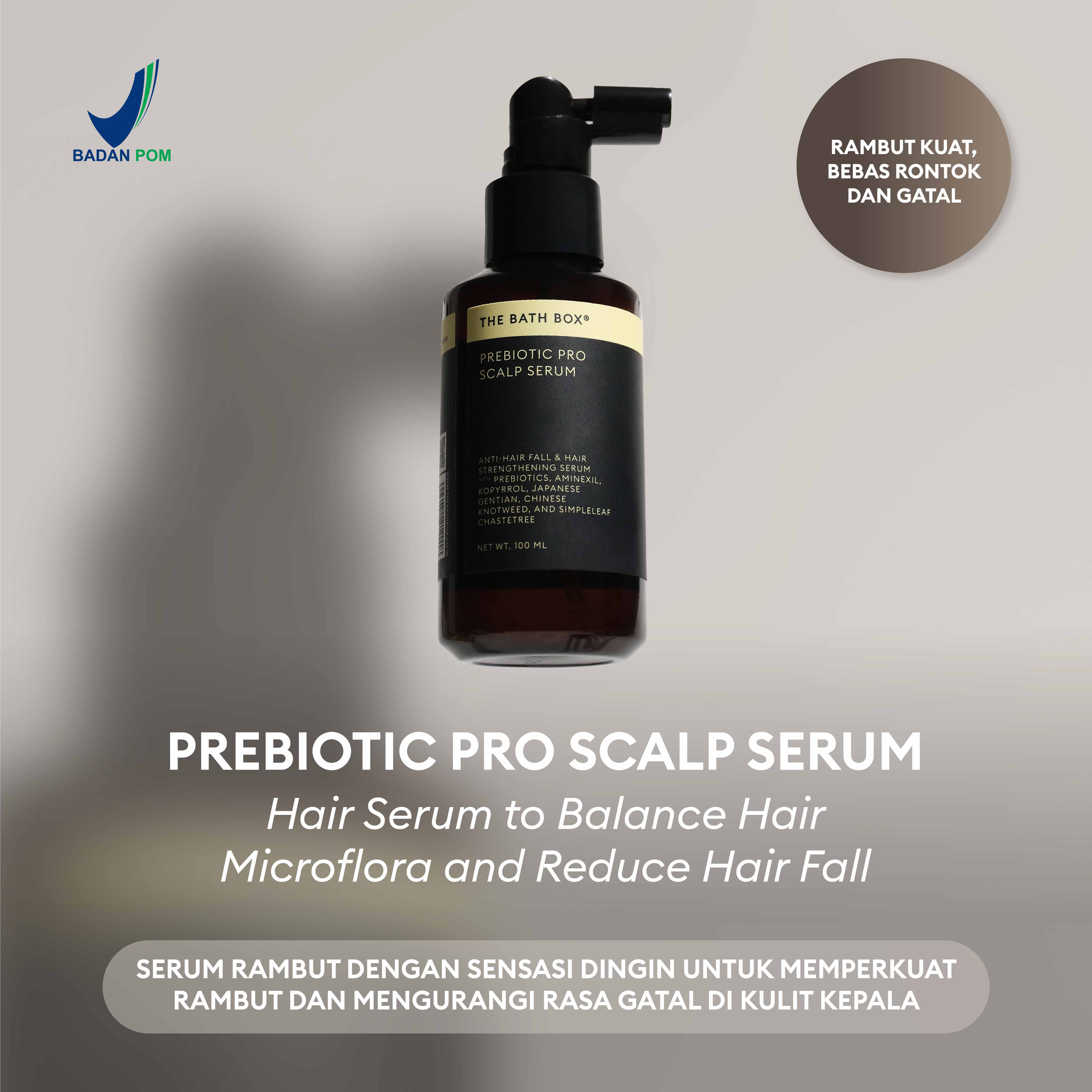 Jual THE BATH BOX - Prebiotic Pro Scalp Serum (Rambut Rontok, Rambut ...