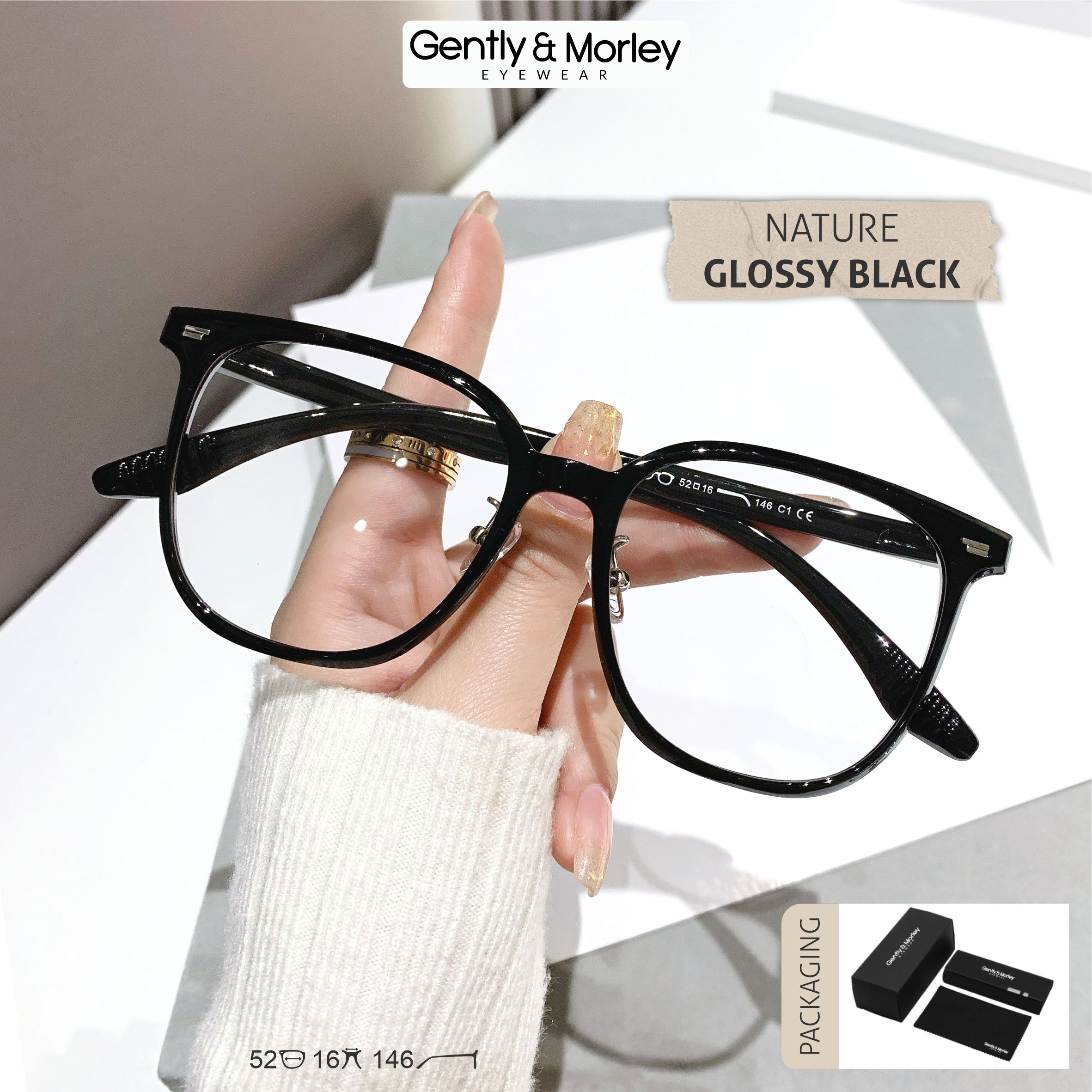 Jual Gently Morley Kacamata Anti Blueray Minus Anti Radiasi Photocromic Bluecromic Fashionable ...