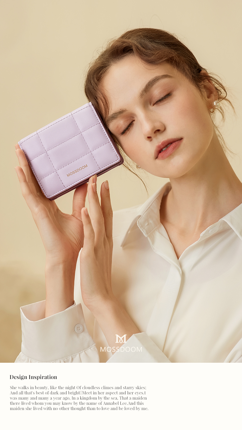 Jual MOSSDOOM Tas Wallet Jeannette Wallet Tas Selempang Rantai Panjang ...