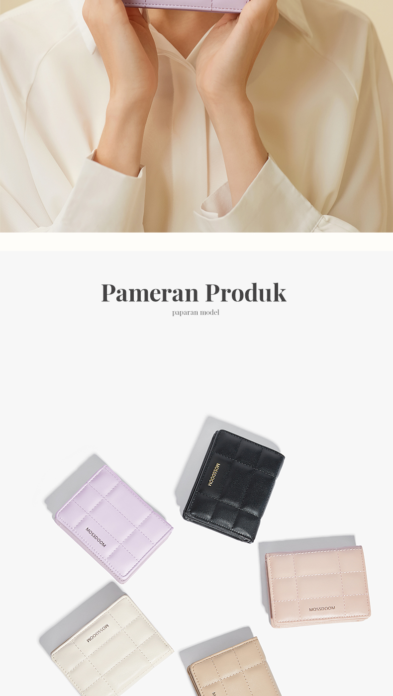 Jual MOSSDOOM Tas Wallet Jeannette Wallet Tas Selempang Rantai Panjang ...
