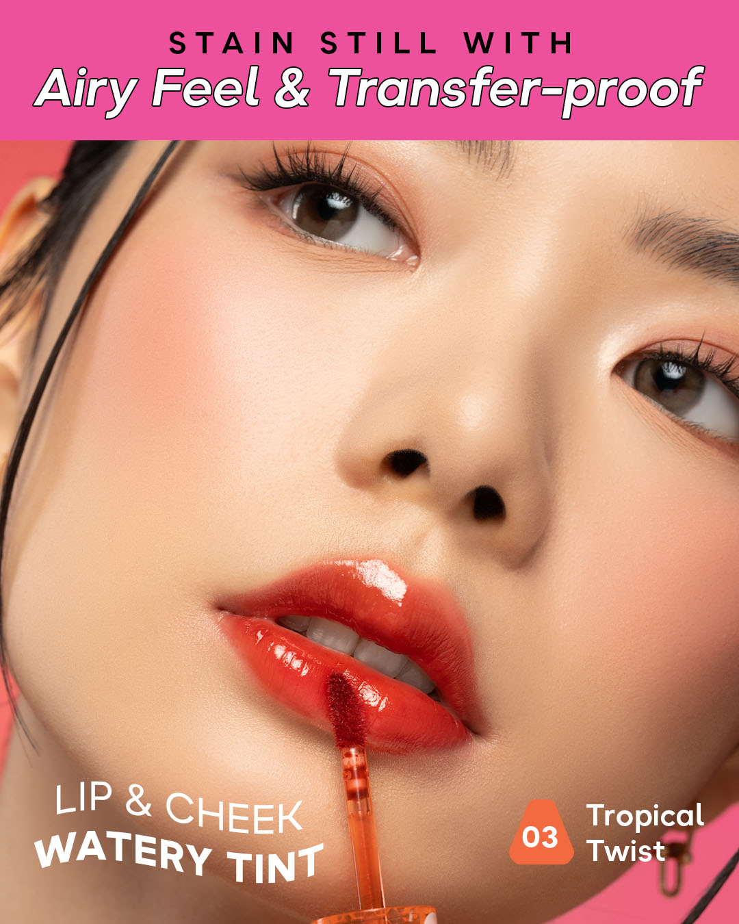 Jual Goute Sun Splash Lip Tint - Stain Still Airy Feel | Transferproof ...