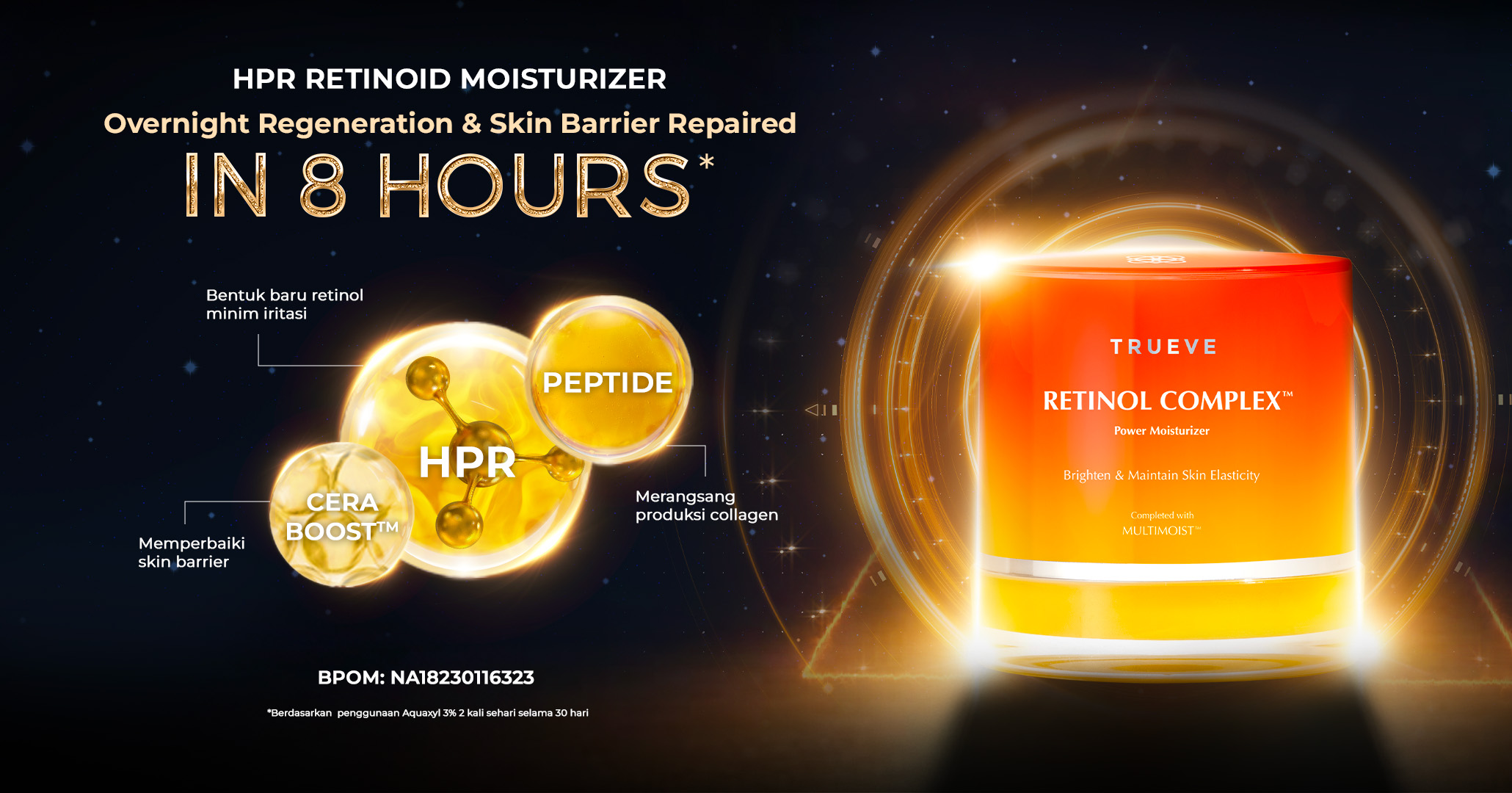 Jual TRUEVE Retinol Complex Power Moisturizer 30g - Pelembab Wajah ...