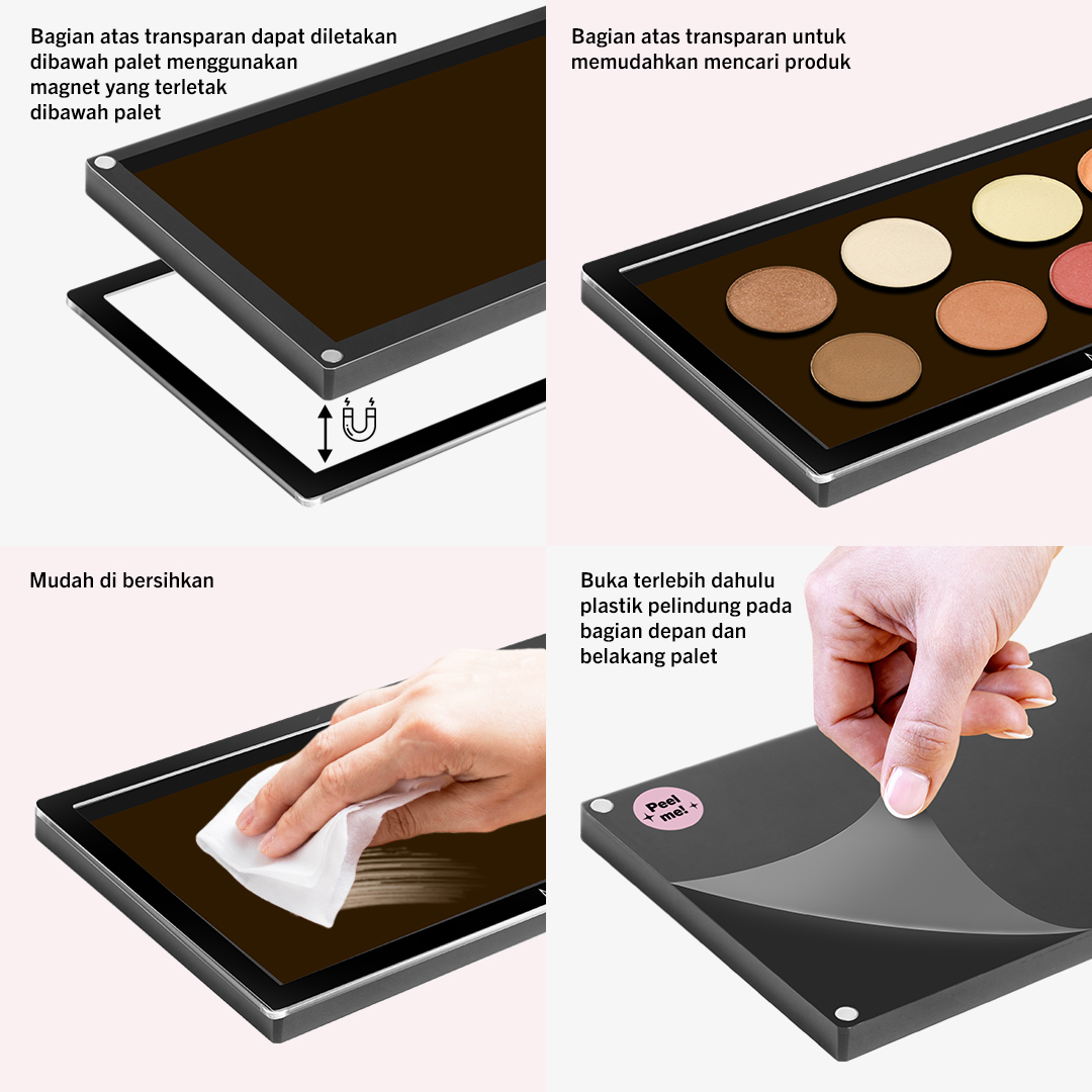 Jual Masami My Magnet Palette / Palette Makeup MUA Approved ...