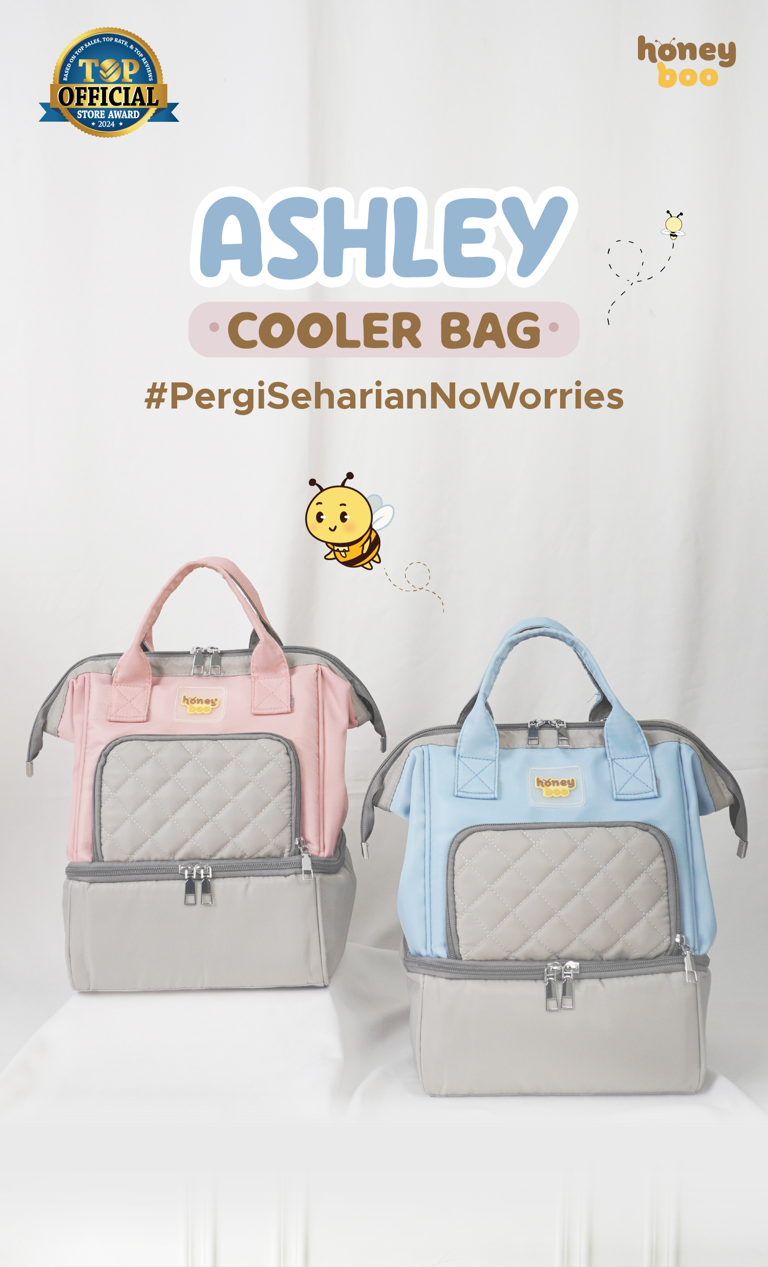 Jual Honey Boo - Paket Bundling Tas Asi Cooler Bag dan Ice Gel Tas Bayi ...