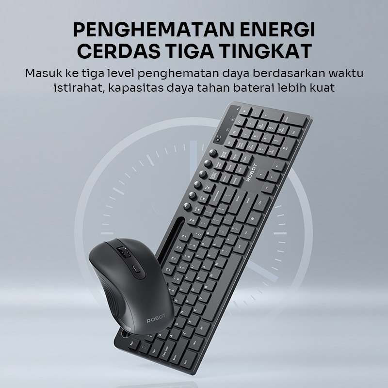 Jual ROBOT KM3700 Keyboard Mouse Set | 10 Juta Klik 1600DPI | USB ...