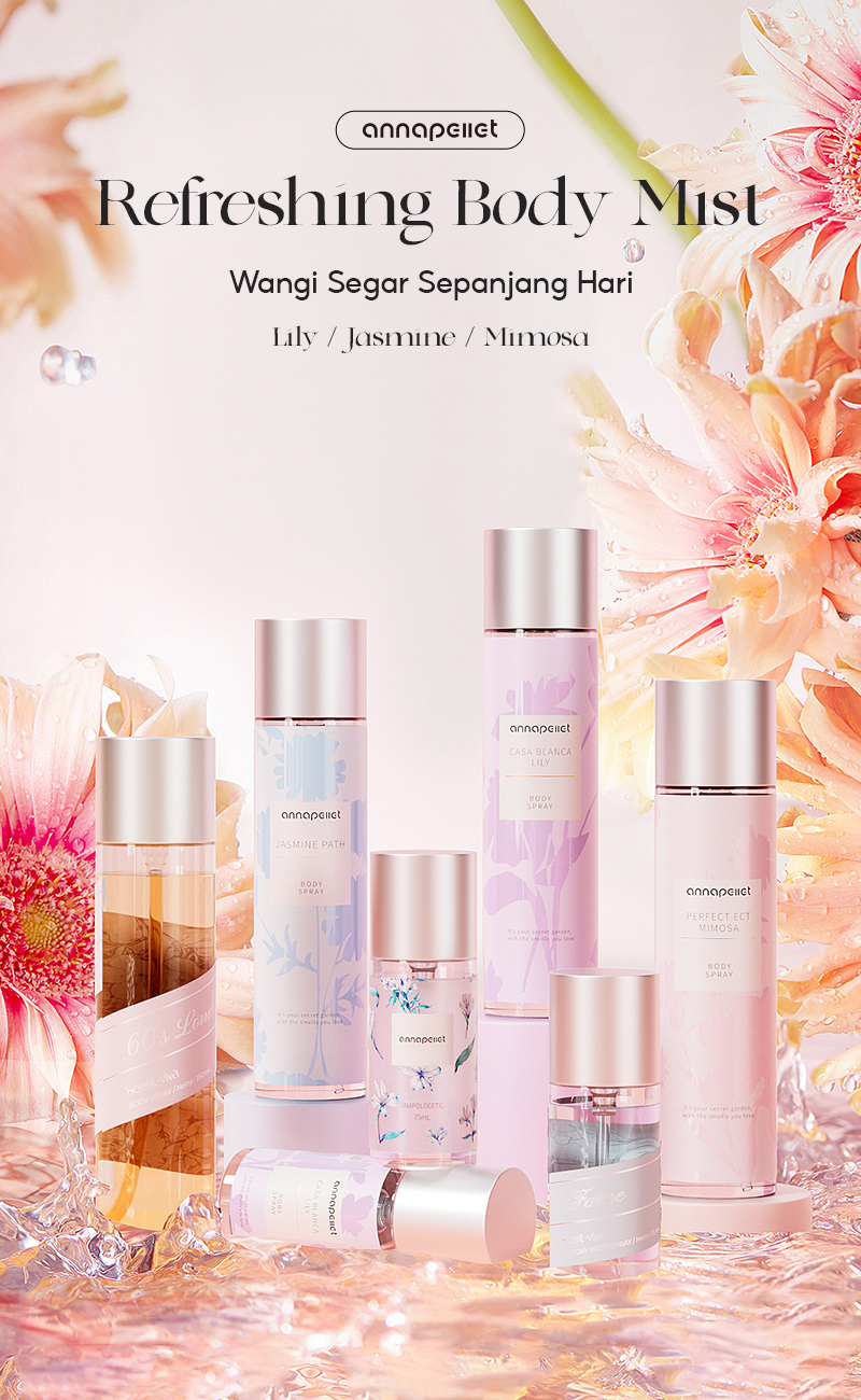 Jual OHSOME-Annapellet/ Scent-viva/Pick Century Body Spray/Spray Tubuh ...