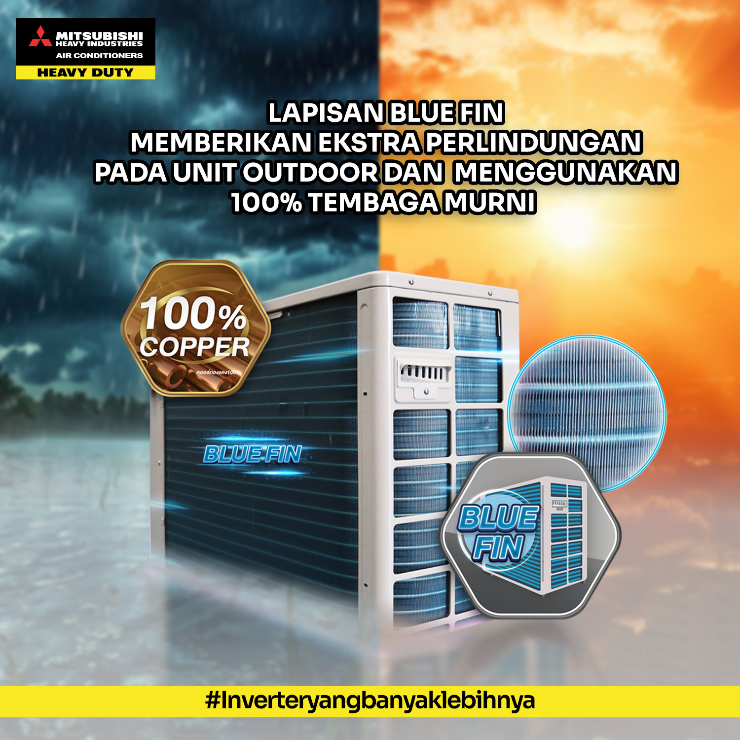 Jual MITSUBISHI AC 2,5 PK INVERTER DELUXE SRK24YYM-W3 EON SERIES ...