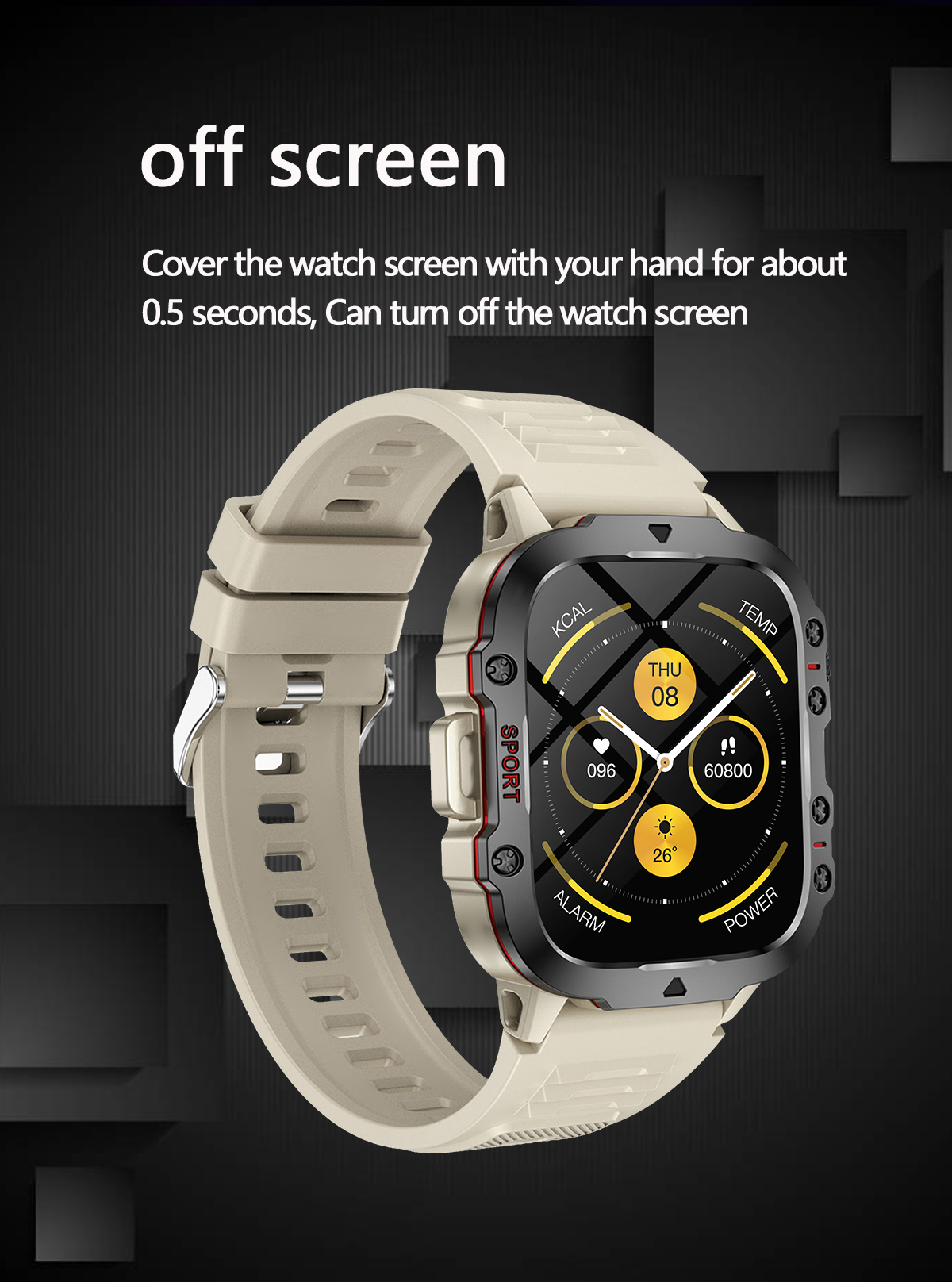 Jual LDS H19 Jam Tangan Keren Jam Tangan Smartwatch Tahan Air 3ATM Asli ...