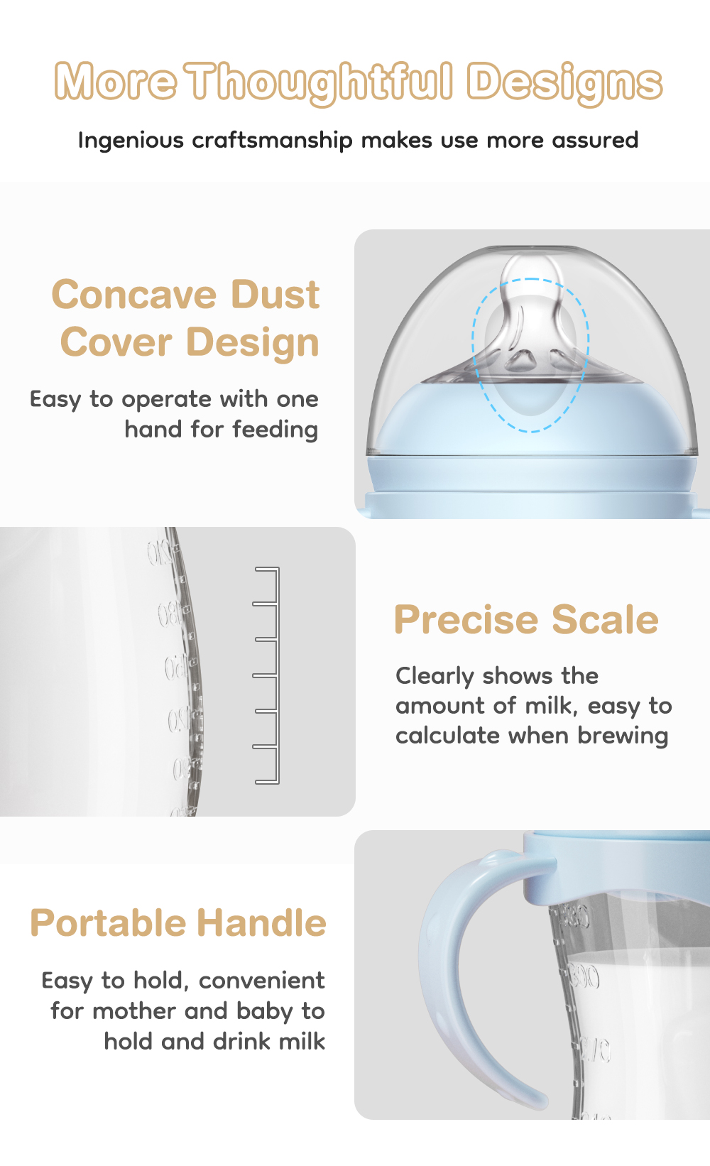 Jual DR.ISLA Dot Bayi Botol Susu 330Ml 150Ml Botol susu bayi newborn BPA Free Botol Minum Bayi ...