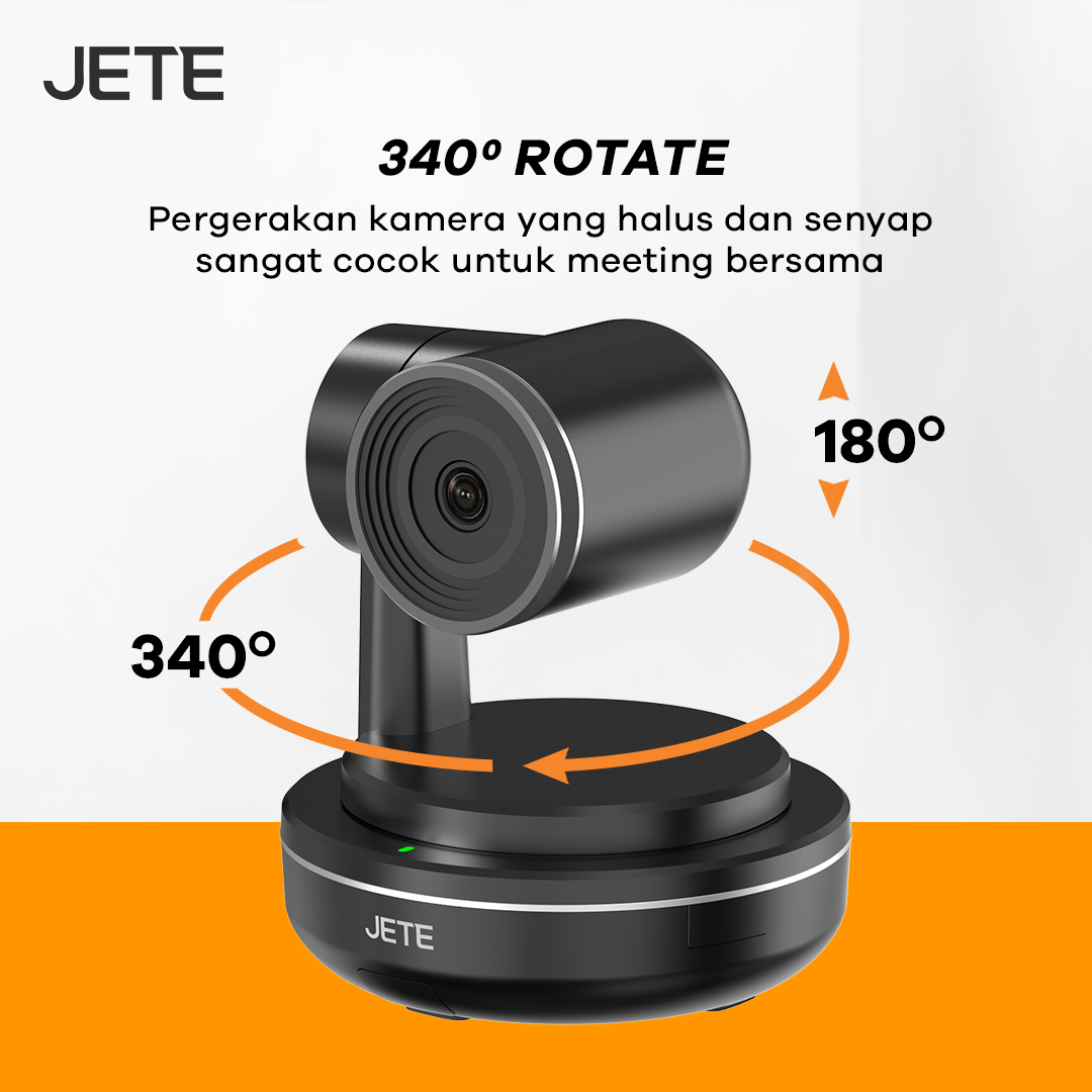 Jual JETE Video Conference PTZ 2K Auto Frame Pro with Motion Detection ...
