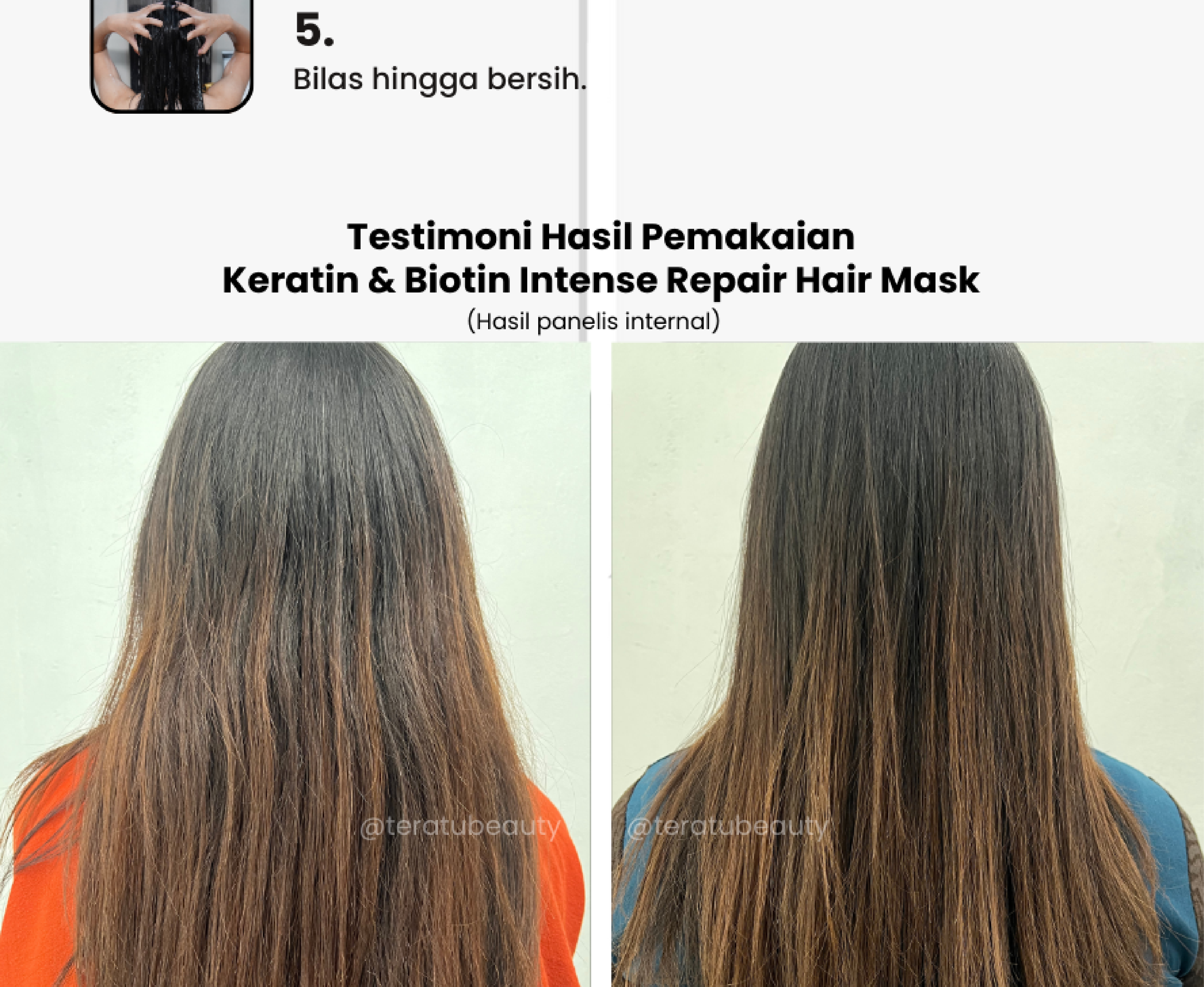 Jual [NEW LAUNCH] TERATU BEAUTY Keratin and Biotin Intense Repair Hair ...