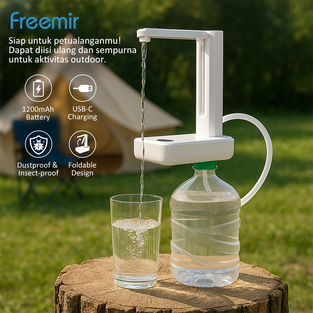Jual [SALE] freemir Meja Pompa Galon Elektrik Dispenser Pompa air Galon ...