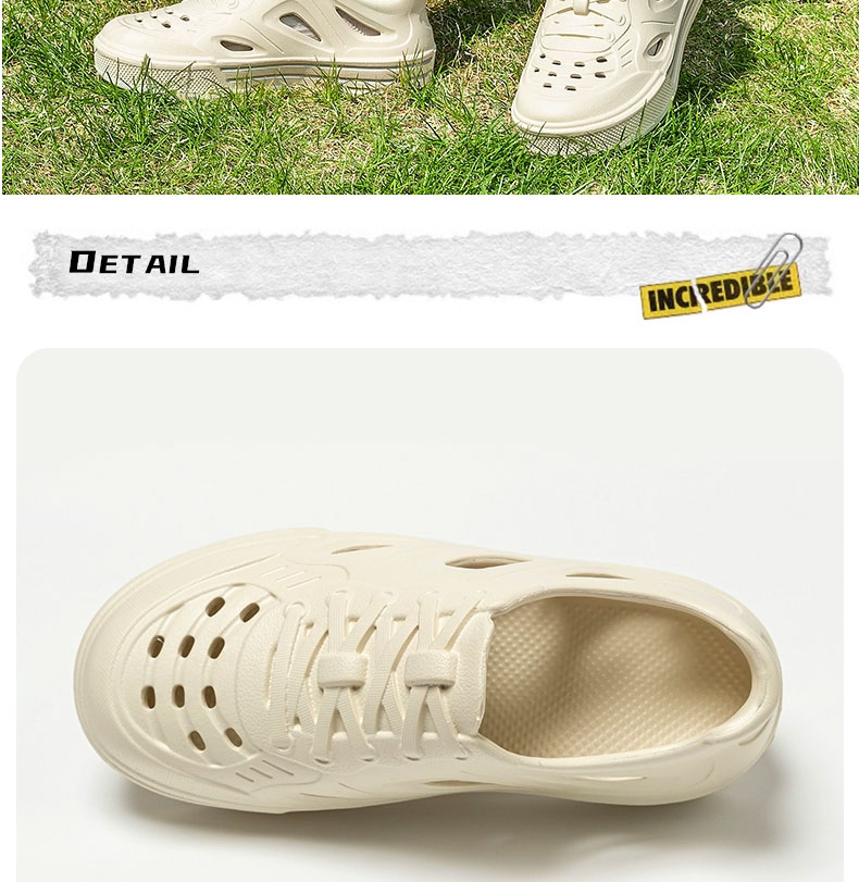 Jual Sendal Sepatu Slip On Clogs Casual Sporty Bahan Karet EVA Empuk ...