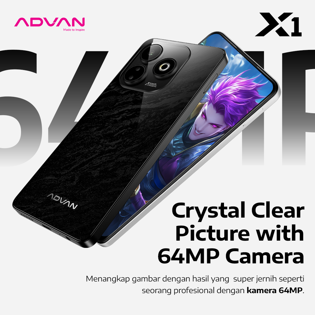 Jual [NEW LAUNCH] Gaming Smartphone ADVAN X1 | MediaTek Helio G100 ...