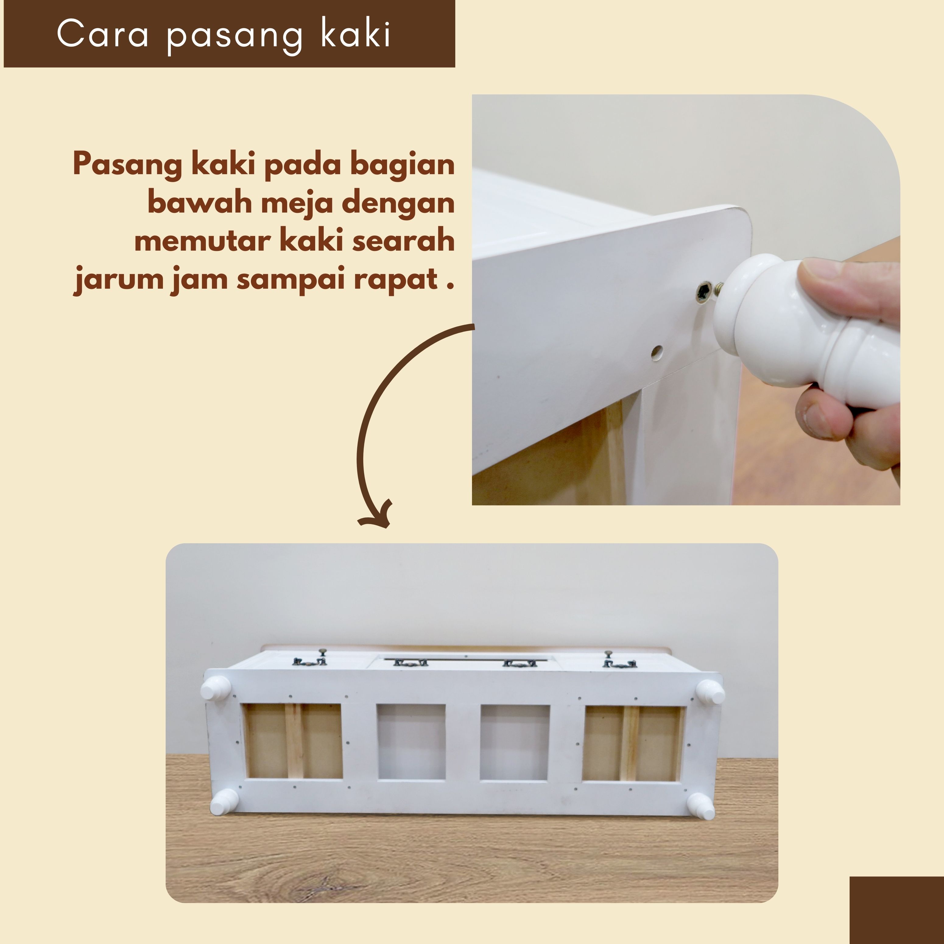 Jual Toraya - Amelia TV (Putih Natural) Meja TV/ Lemari TV Klasik/ Rak ...