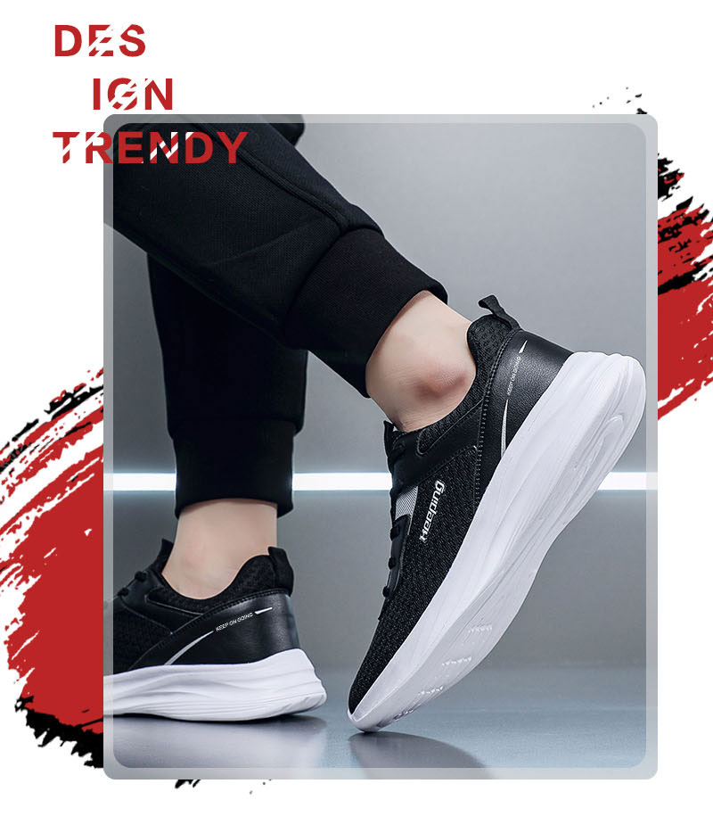 Jual Keeping Sepatu Pria Ringan Casual Sepatu Sneakers Cowok Hitam Jogging Sepatu Olahraga Lari ...