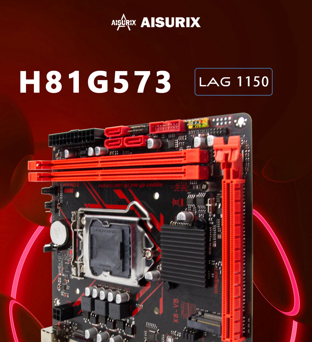 Jual AISURIX Motherboard Colorful H81M-K PLUS V23B (LGA1150, H81, DDR3 ...