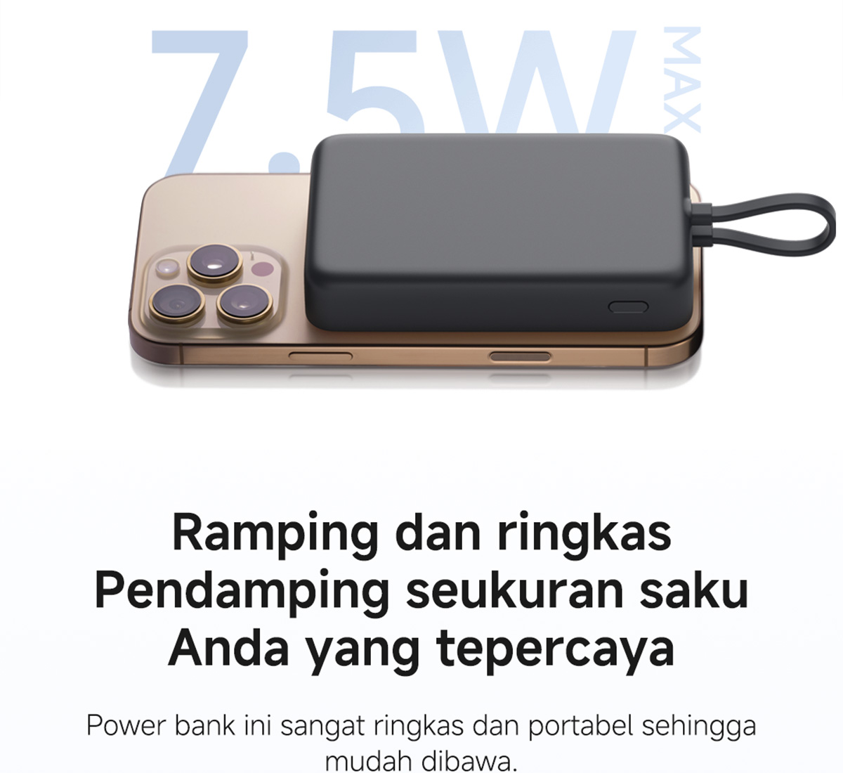 Jual Xiaomi 33W Magnetic Power Bank 10000mAh (Integrated Cable ...