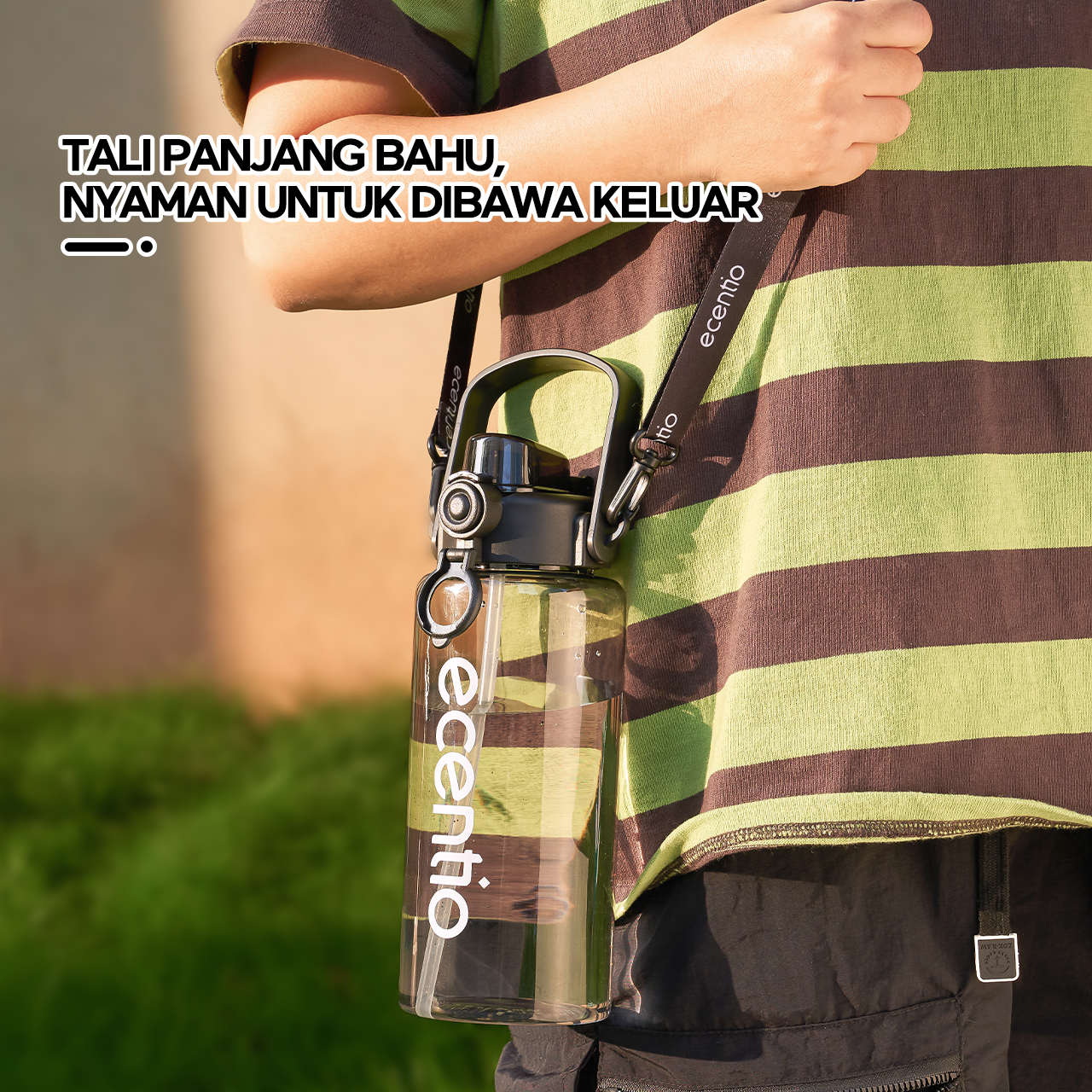 Jual ecentio botol plastik 1100ml botol minum besar botol minum ...