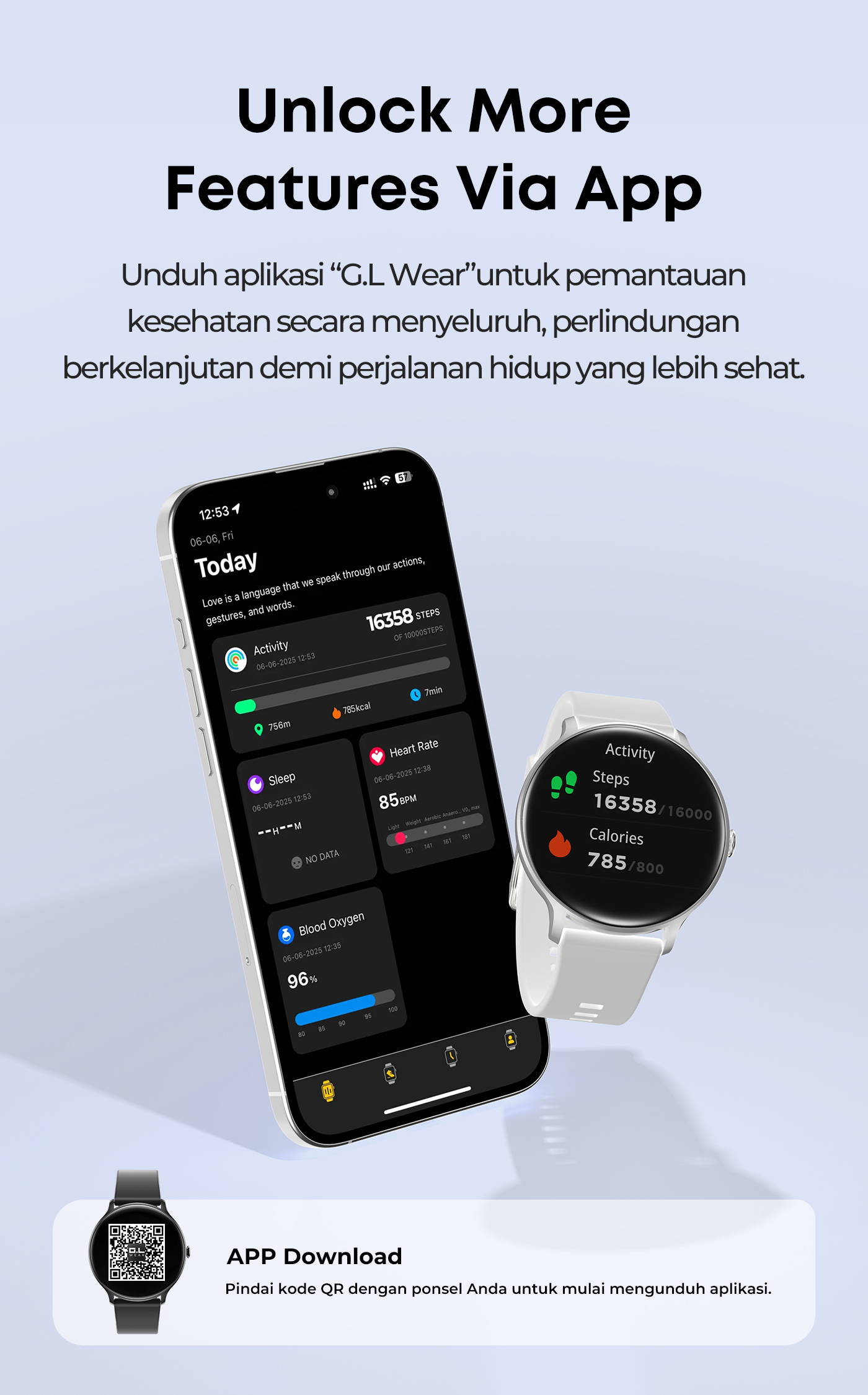 Jual [NEW PRODUCT] Olike Smartwatch FW6 Jam Digital Smart Watch IP68 ...