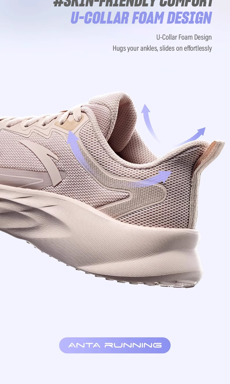 Jual ANTA Sepatu Lari Wanita Sports Sneakers Women Running Shoess 9225B5571 | Shopee Indonesia