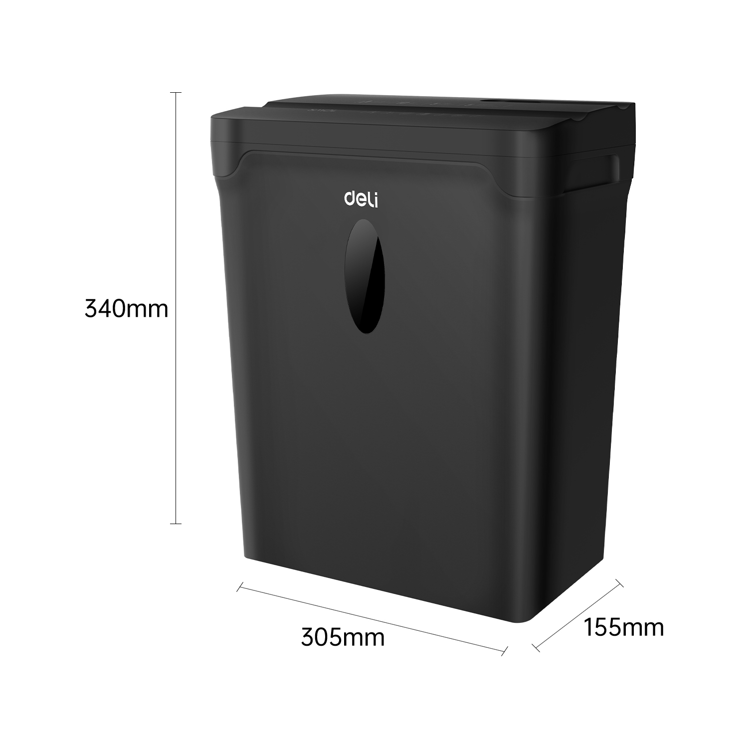 Jual Deli Mesin Penghancur Kertas / Paper Shredder 5 Lembar 5 Menit Non ...