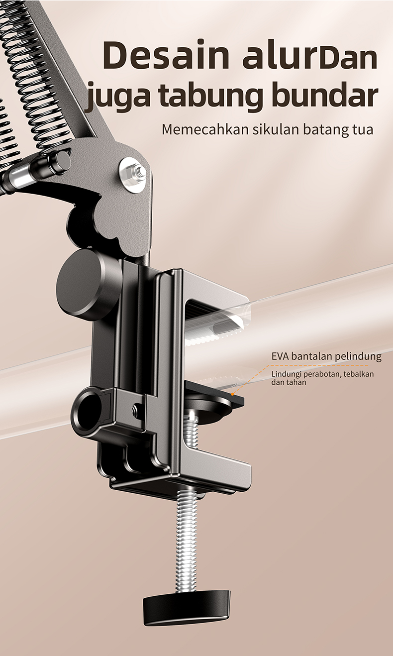 Jual COOBOWE New Holder Tablet Stand Lazypod hp Boom Arm 360 Rotasi ...