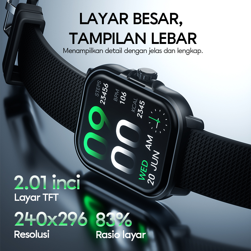 Jual [NEW] VIVAN Islamic Smartwatch Pengingat Waktu Sholat Arah Kiblat ...