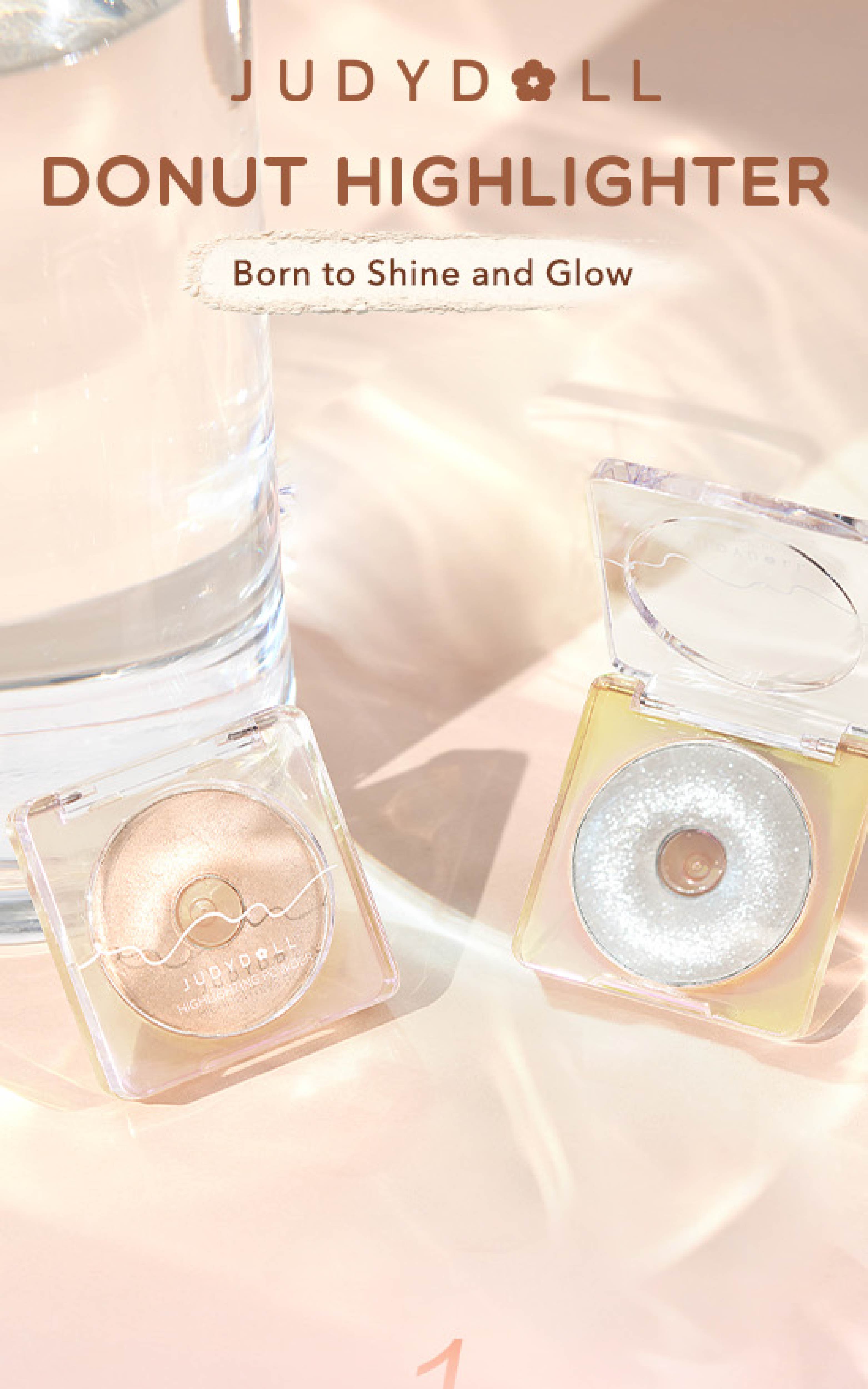 Jual Judydoll Donut Highlighting Powder - 4gr (Highlighter Powder ...