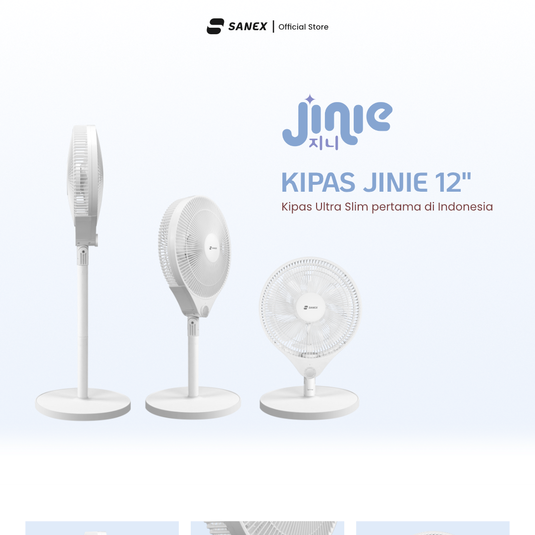 Jual SANEX Jinie Series Kipas Angin Standing Berdiri 3in1 12 Inch SSF ...
