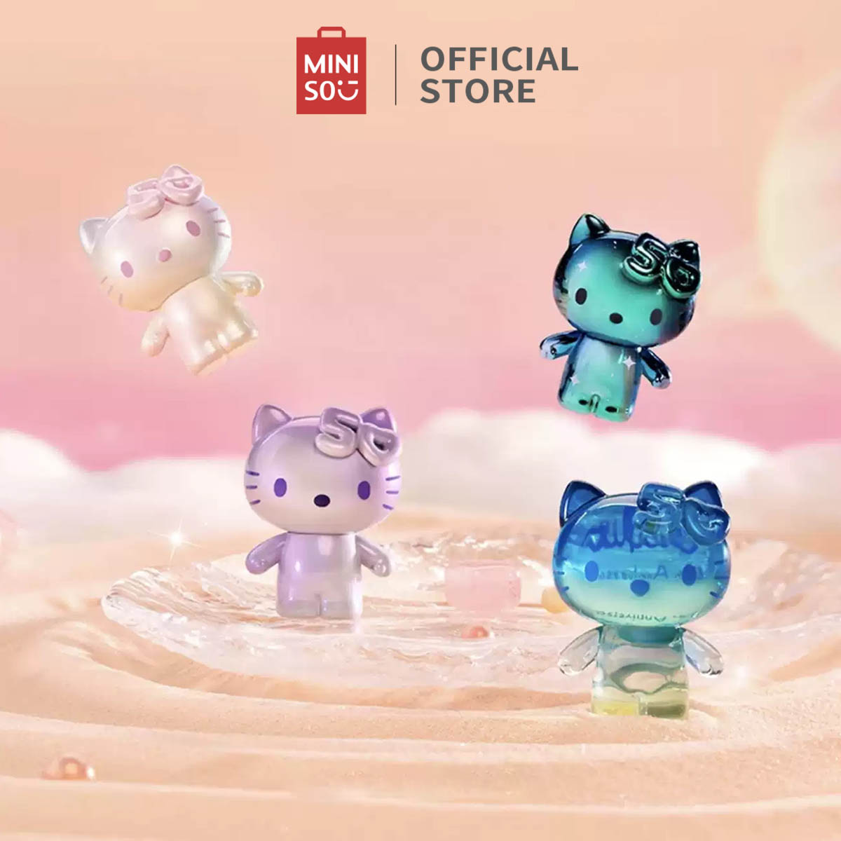 Jual Miniso x HELLO KITTY 50th Anniversary Sweet Candy Series Blind Box ...