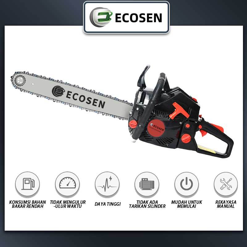 Jual DICKS 20/22/24“Mesin Potong Kayu 58CC 20/22/24" Chainsaw 2Tak Untuk /Gergaji Mesin/Mesin ...