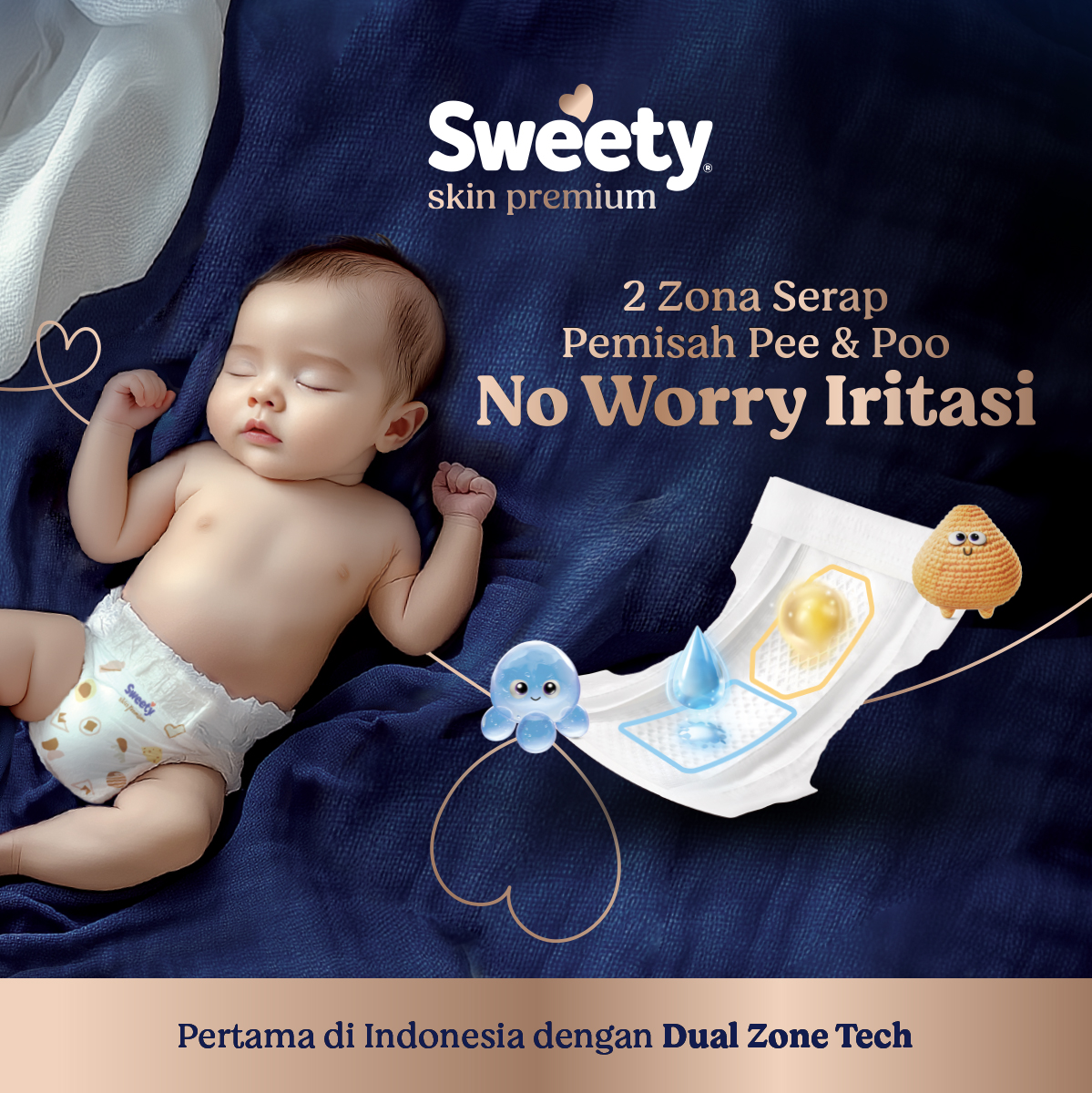 Jual Sweety Skin Premium Tape NB 4x46s Karton | Shopee Indonesia