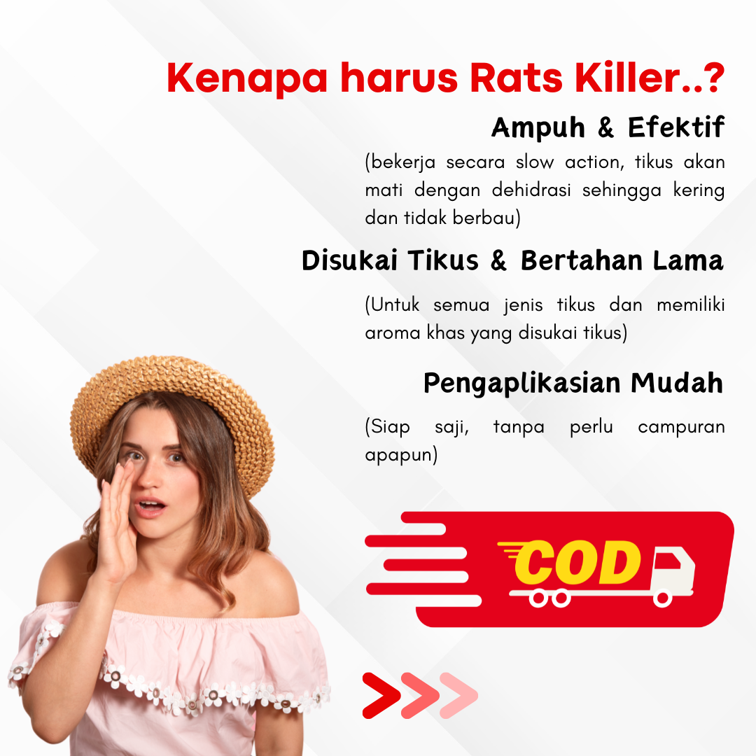 Jual RATS KILLER 100gr Racun Tikus Mati Kering Tidak Berbau | Shopee ...