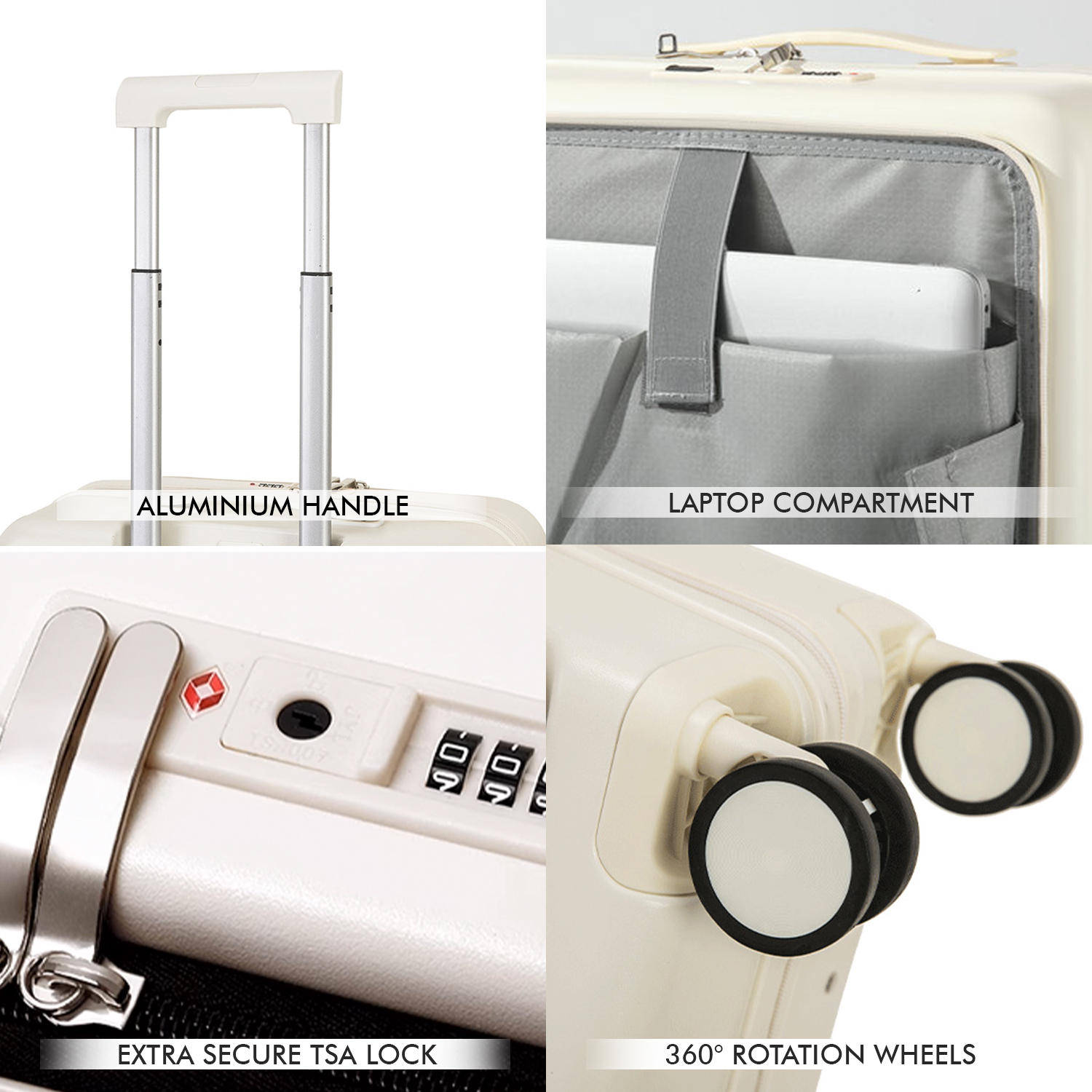 Jual Roaming Koper Kabin Mini Size 18 Inch Laptop/Tab Compartment ...