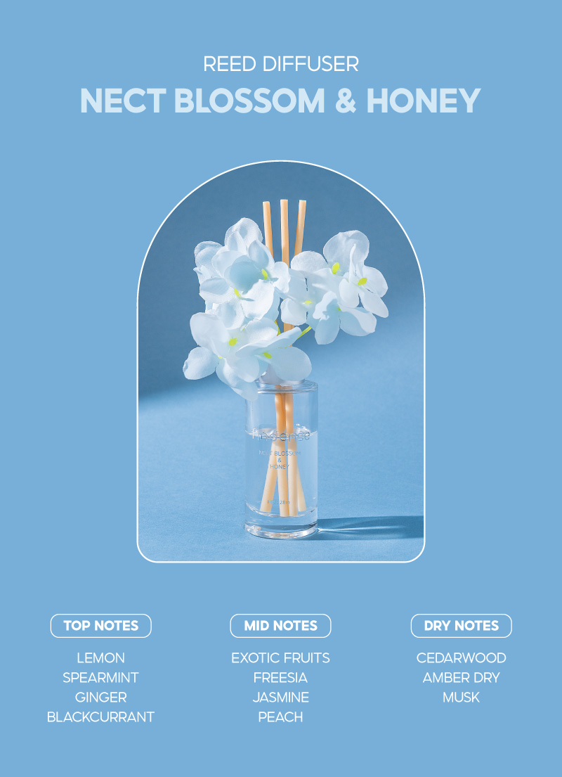 Jual OHSOME - Findense Reed Diffuser Floral Scent Pewangi Ruangan ...